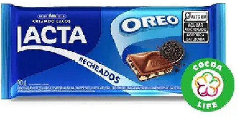 Lacta Oreo Ao Leite 80G - CORUJA SHOP