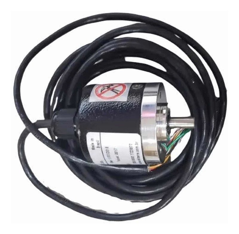 Encoder Incremental Hohner 2000 Pulsos Canal A,b,z 24 Vdc - Outlier ...