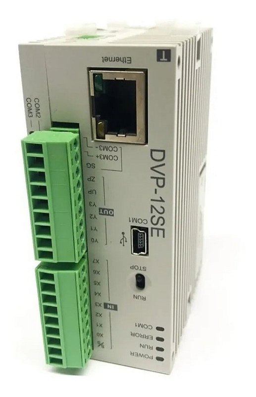 Clp Delta Dvp12se11t Dvp-12se 8di 4do Relé Porta Ethernet - Outlier ...