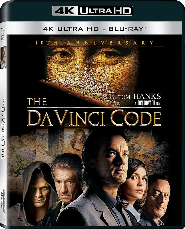 4K UHD + Blu-Ray O Código Da Vinci | The Da Vinci Code - Tom Hanks - Dublado e Legendado ...