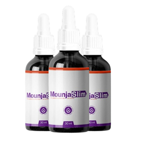 Mounja Slim Gotas – Kit com 3 Frascos | Suplemento Natural - Life's Pharma
