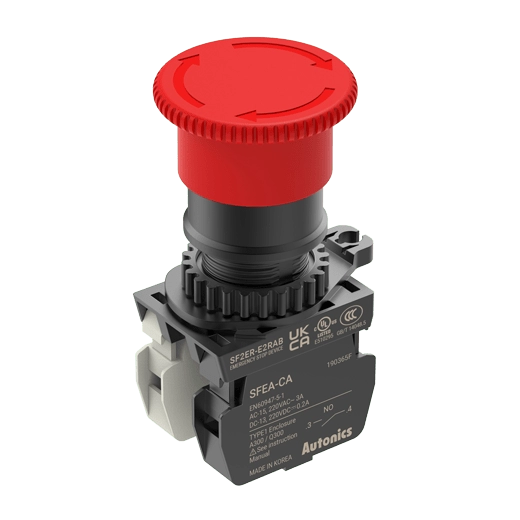 Botão de Parada de Emergência Autonics Série SF2ER - Tudo em Automação ...