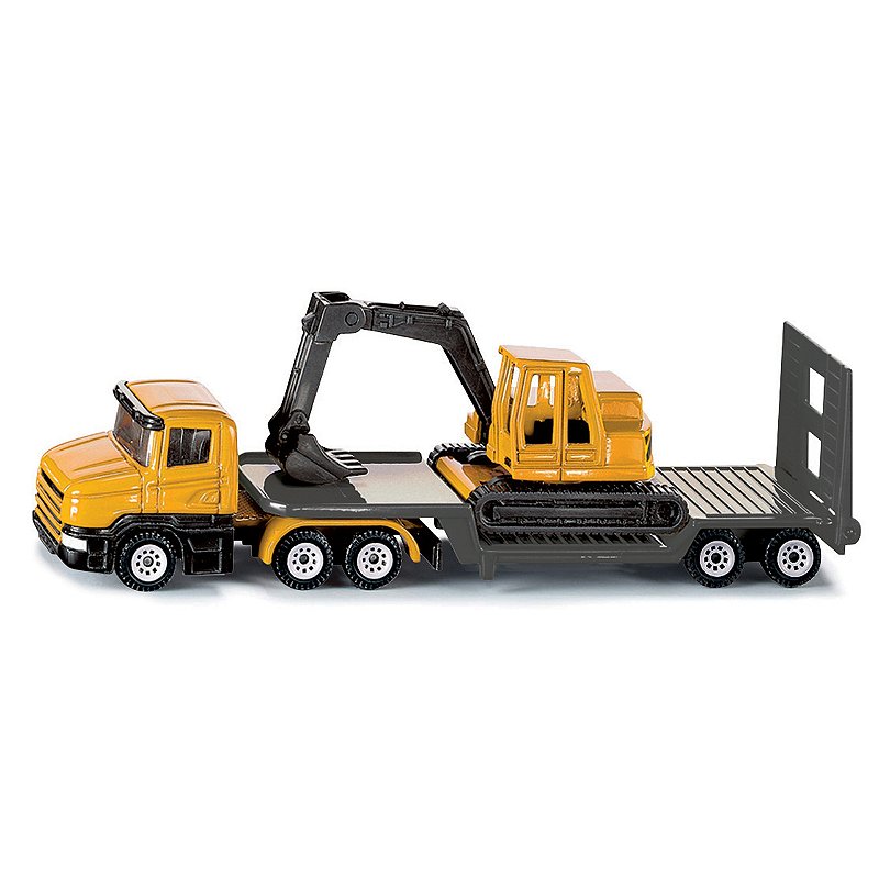 Caminhão Scania com Escavadeira Siku 1/87 | Drive Collection - Drive ...