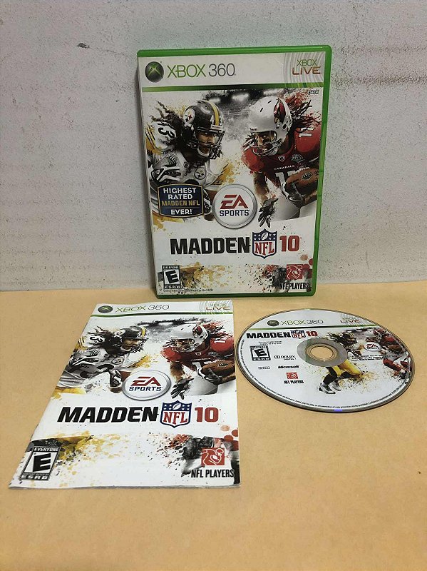 Madden 10 Americano Xbox 360 - SilvioPlay Games