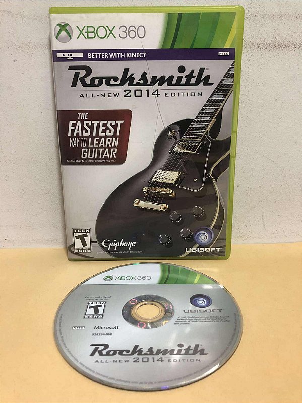 Rocksmith 2014 Americano Xbox 360 - SilvioPlay Games