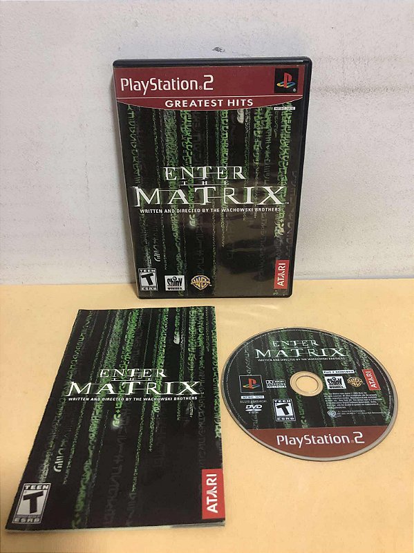 Enter the Matrix Greatest Hits Americano PS2 - SilvioPlay Games