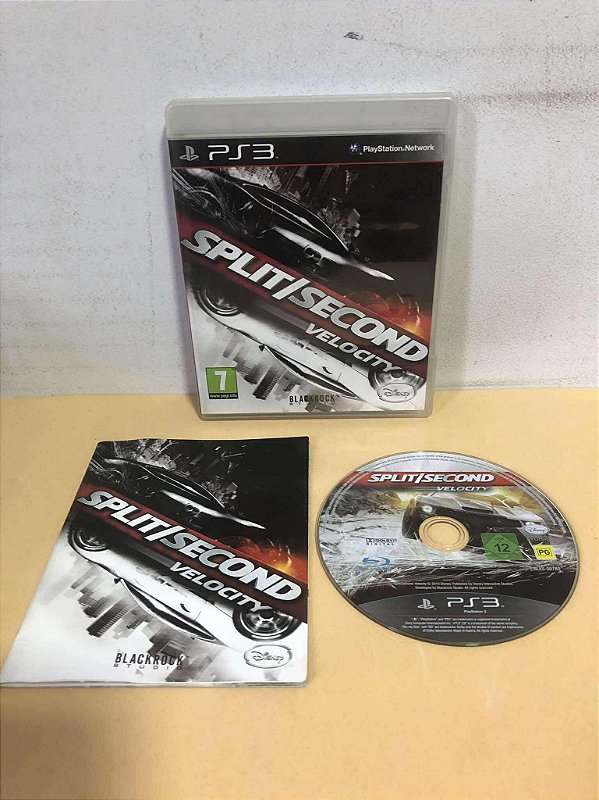 Split Second Velocity Europeu PS3 - SilvioPlay Games
