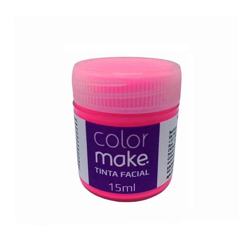 Tinta Liquida Pink 15ml - Colormake - LOJA DA GLAUCIA