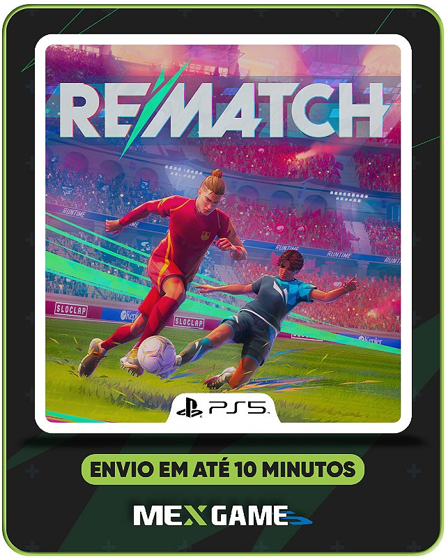 REMATCH - PS5 - MÍDIA DIGITAL - Mex Games