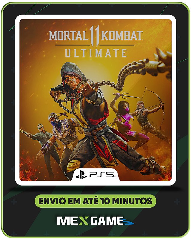 MORTAL KOMBAT 11 ULTIMATE - PS5 - MÍDIA DIGITAL - Mex Games