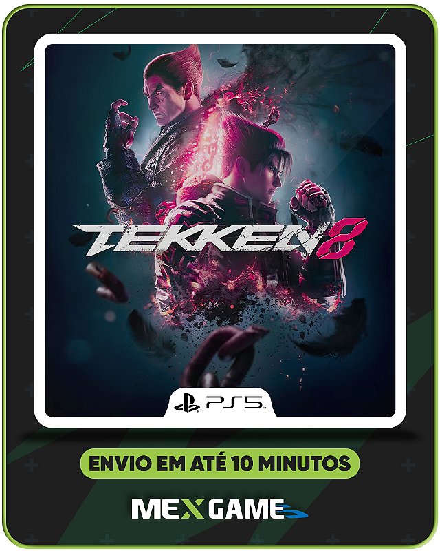TEKKEN 8 - PS5 - MÍDIA DIGITAL - Mex Games