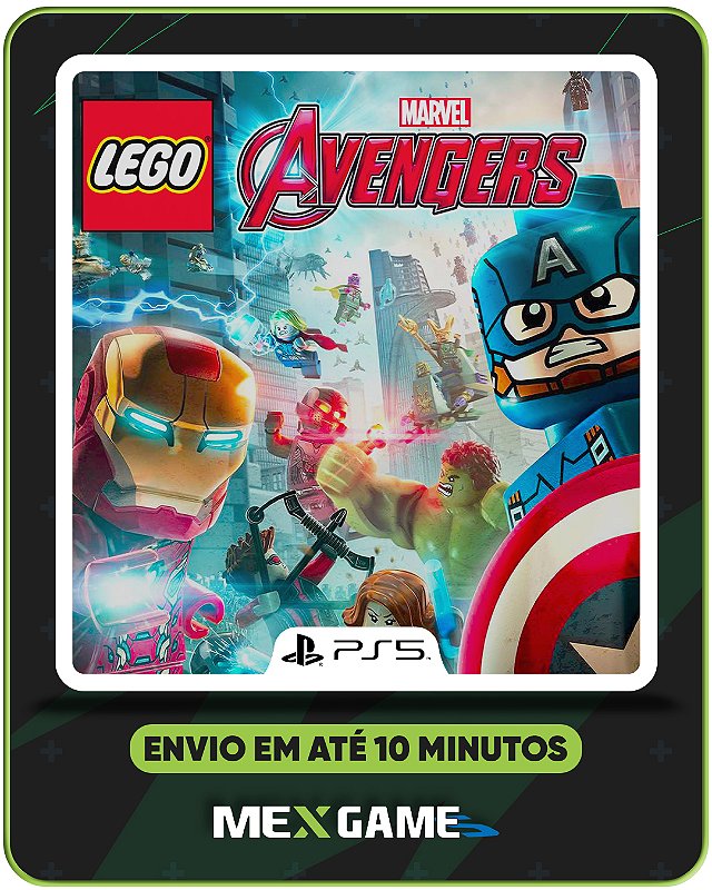 LEGO MARVEL AVENGERS - PS5 - MÍDIA DIGITAL - Mex Games