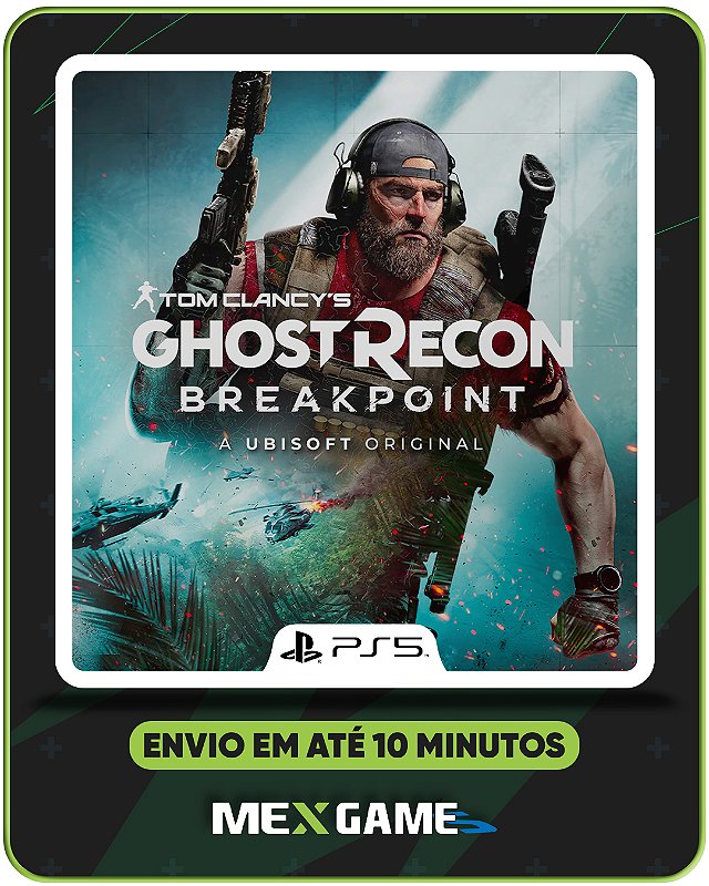 GHOST RECON BREAKPOINT - PS5 - MÍDIA DIGITAL - Mex Games
