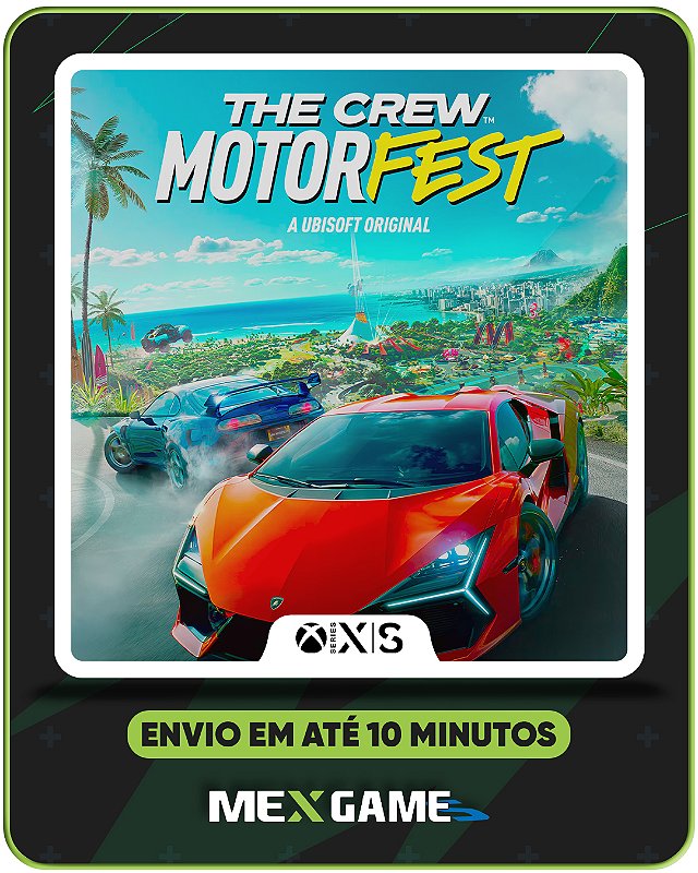 THE CREW MOTORFEST - XBOX SERIES X|S- MÍDIA DIGITAL - Mex Games