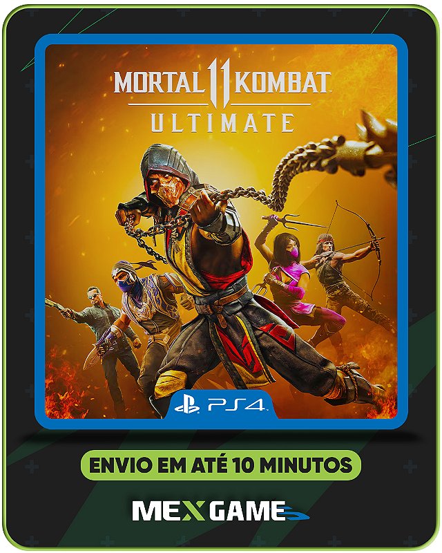 MORTAL KOMBAT 11 ULTIMATE - PS4 - MÍDIA DIGITAL - Mex Games