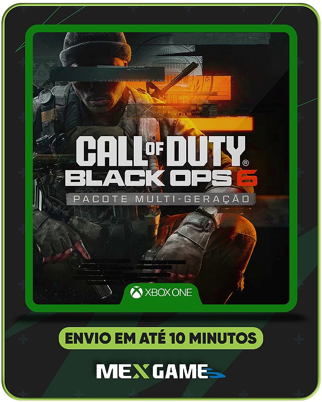 CALL OF DUTY BLACK OPS 6 - XBOX ONE- MÍDIA DIGITAL - Mex Games