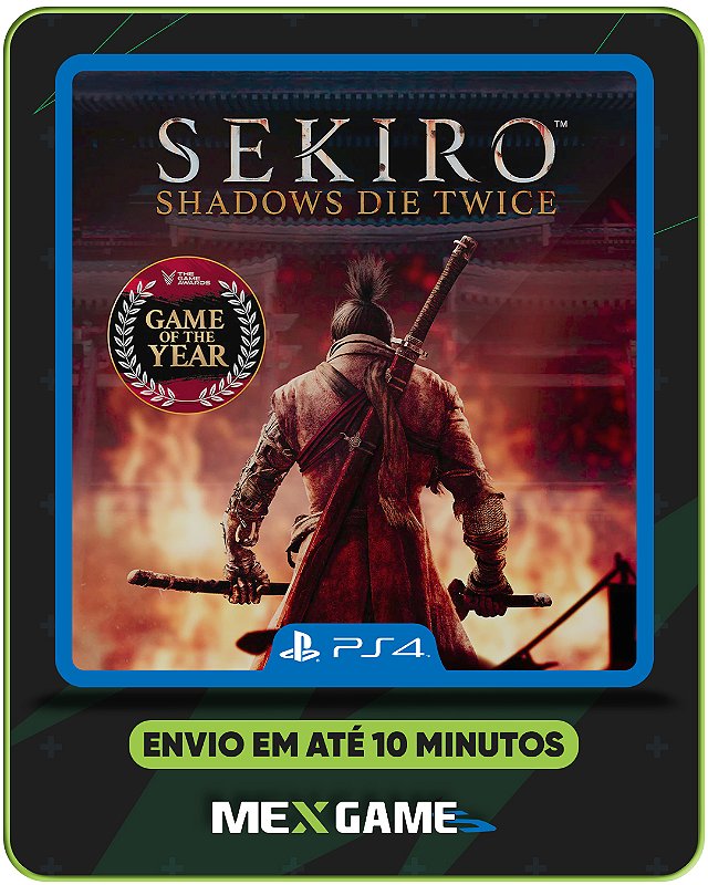 SEKIRO - PS4 - MÍDIA DIGITAL - Mex Games