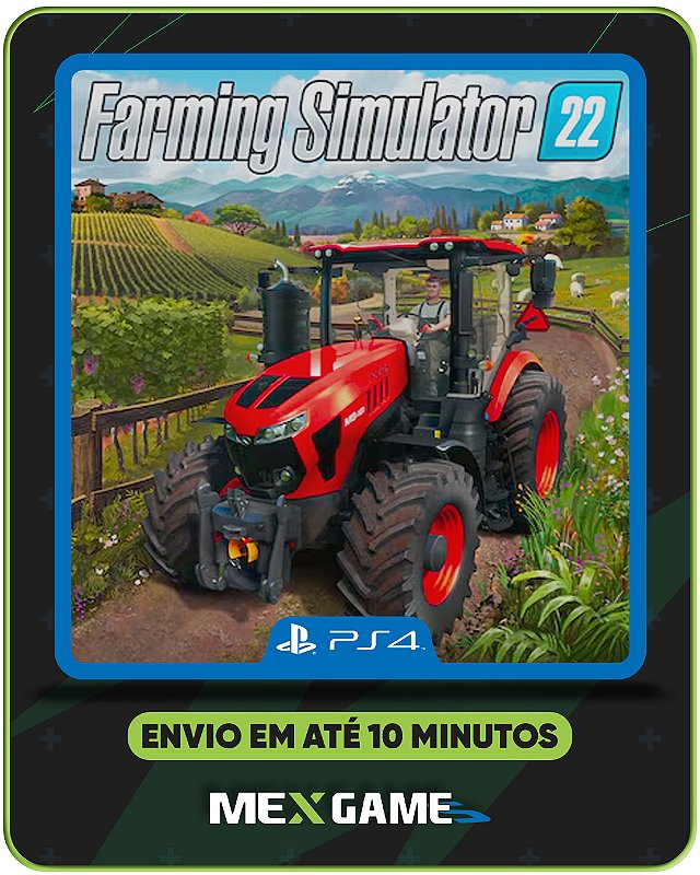 FARMING SIMULATOR 22 - PS4 - MÍDIA DIGITAL - Mex Games