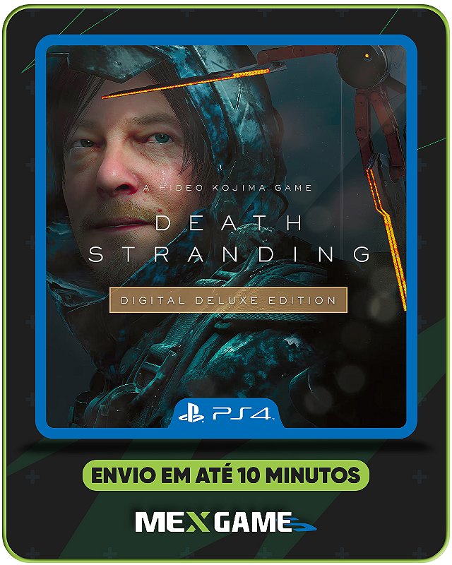 DEATH STRANDING DIGITAL DELUXE - PS4 - MIDIA DIGITAL - Mex Games