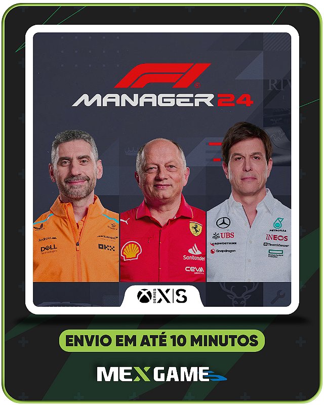 F1 MANAGER 24 - XBOX SERIES X|S - MÍDIA DIGITAL - Mex Games