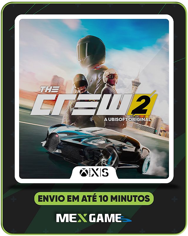 THE CREW 2 - XBOX SERIES X|S - MÍDIA DIGITAL - Mex Games