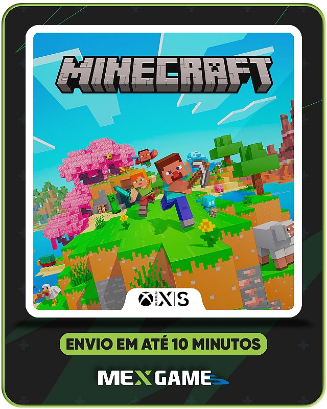 MINECRAFT- XBOX SERIES X|S- MÍDIA DIGITAL - Mex Games