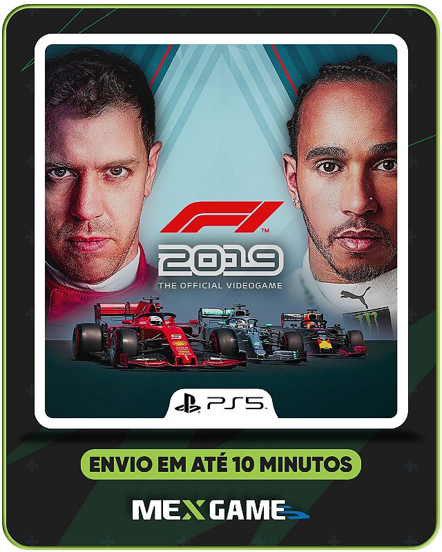 F1 19 - PS5 - MÍDIA DIGITAL - Mex Games