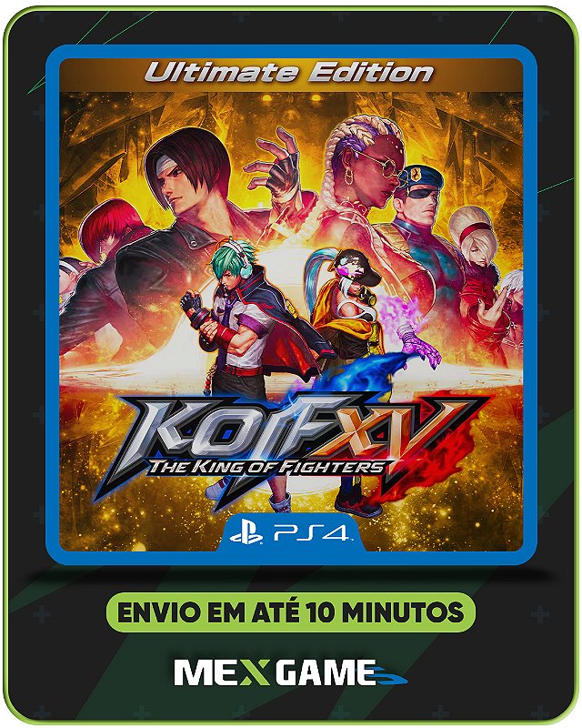 THE KING OF FIGHTERS XV ULTIMATE - PS4 - MÍDIA DIGITAL - Mex Games