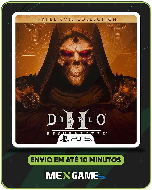 DIABLO PRIME EVIL COLLECTION - PS5 - MÍDIA DIGITAL - Mex Games