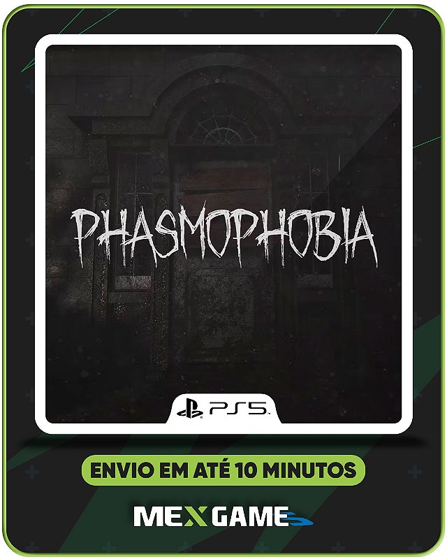 PHASMOPHOBIA - PS5 - MÍDIA DIGITAL - Mex Games
