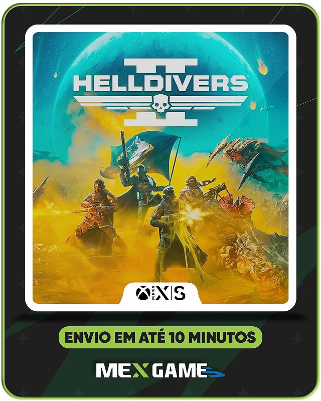 HELLDIVERS 2 - XBOX SERIES X|S- MÍDIA DIGITAL - Mex Games
