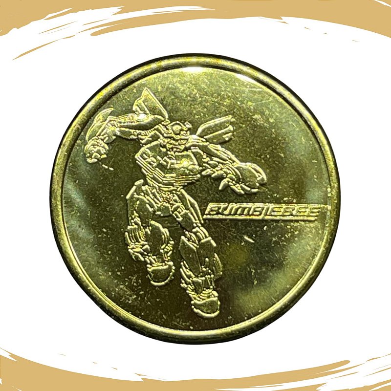 Transformers - Medalhão Original Universal Studios - Bumblebee - FC - MASTER NUMISMATICA