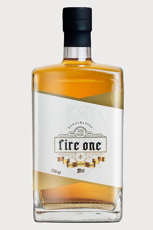 Licor Fire One Whisky e Mel 750ml - Whisky e Cia