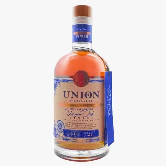 Pure Malt Whisky Virgin Oak Finish Union Distillery 750ml - Whisky e Cia
