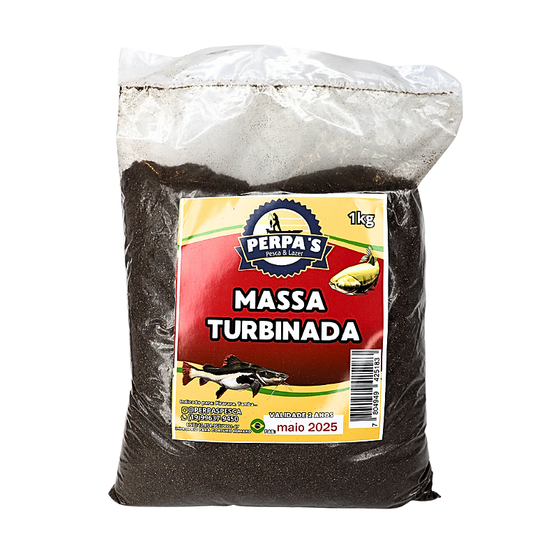 Massa Perpas Pesca Turbinada 1kg - Perpas Pesca Shop