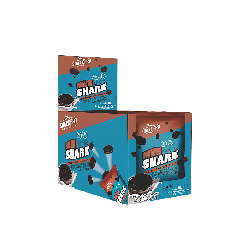 MINI SHARK- CHOCOLATE 60G - Shark Pro