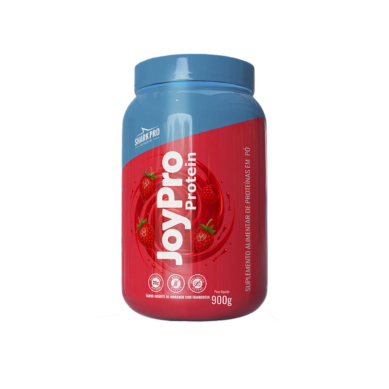 JOYPRO PROTEIN POTE 900G - IOG MOR C/ FRAMBOESA - Shark Pro