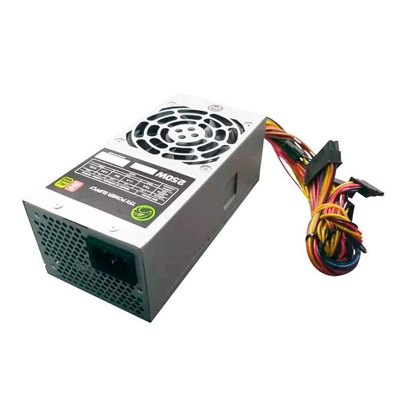 Fonte de Alimentacao Brazil Pc Atx Tfx 250w Slim 24 Pinos - Mercadão da ...