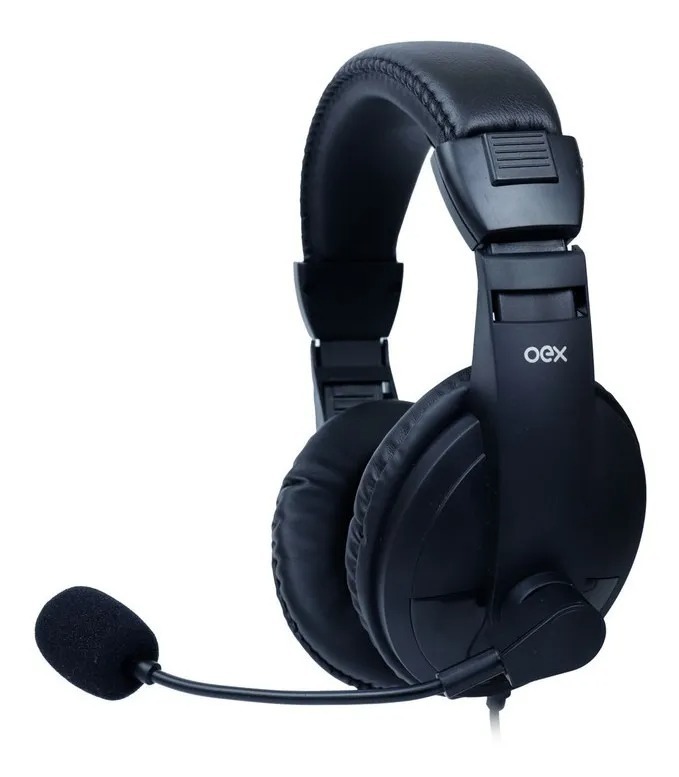 Fone Headset Usb Ajustável Microfone Call Pro Oex Hs102 - Mercadão da ...