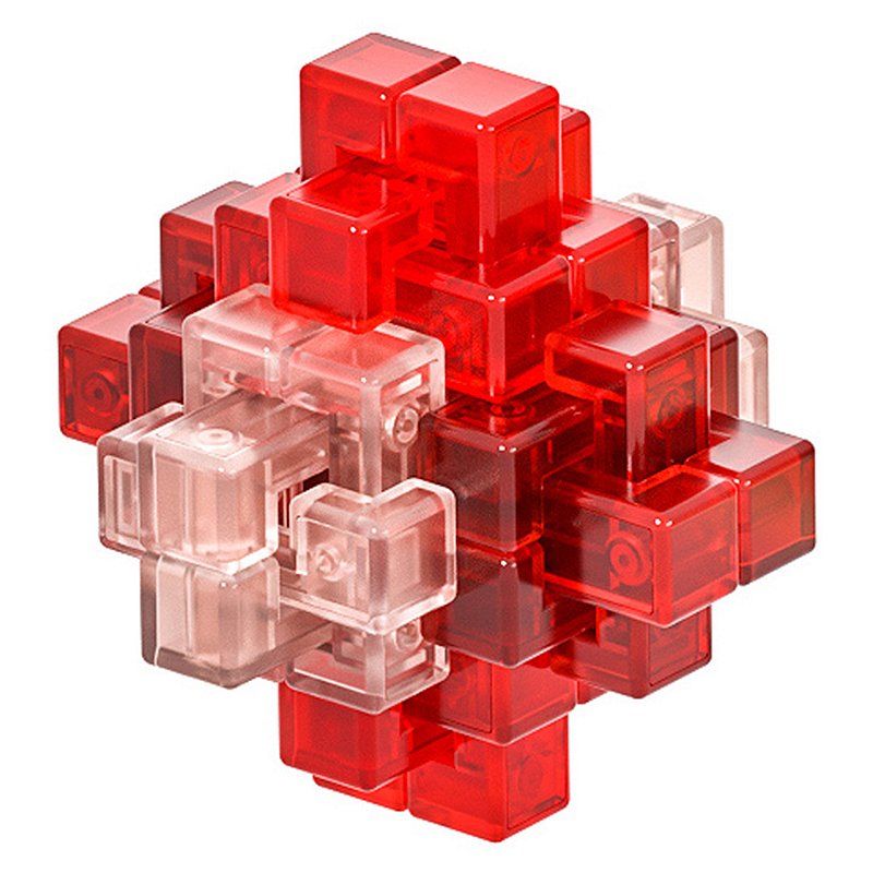 Puzzle Kong Ming Lock Qiyi - The 24 Lock - Cinnabar - Oncube: os ...