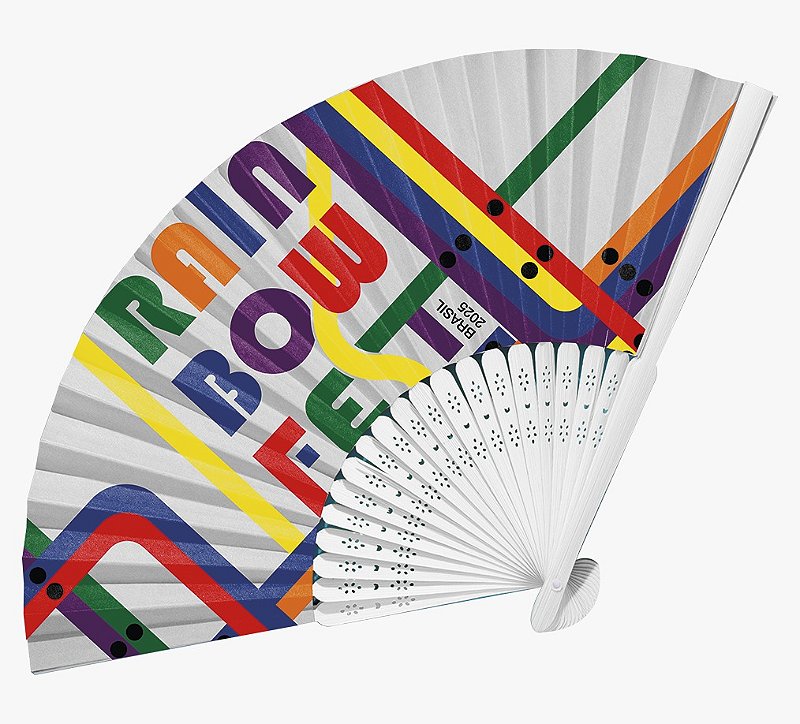 LEQUE RAINBOW FEST 2025 - Rainbow Fest Brasil - Loja Oficial