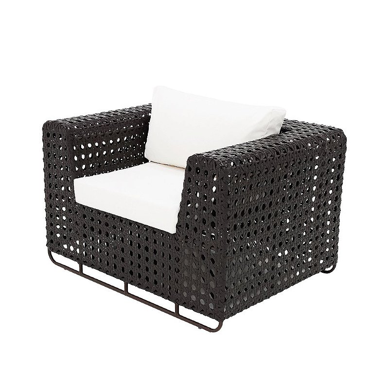 Poltrona Individual para Área Externa e Interna de Fibra e Alumínio ...