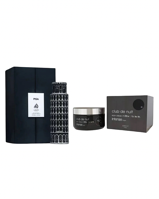 Combo Pisa Lattafa Eau de Parfum - 100m + Pasta Club de Nuit Intense ...