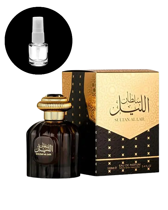 Sultan Al Lail Al Wataniah Eau de Parfum - Masculino - 5ml FRACIONADO ...