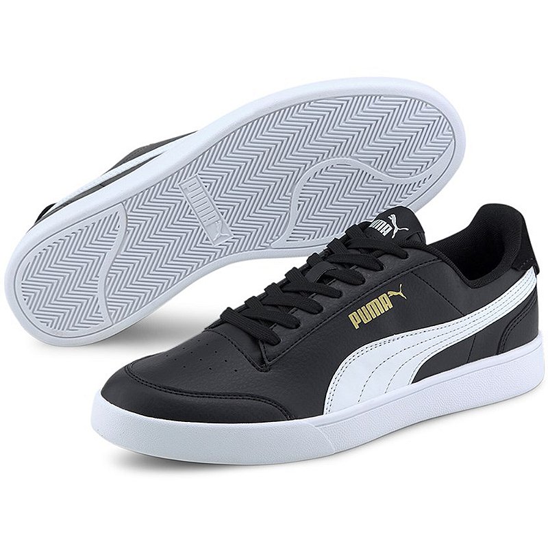 Tênis Puma Shuffle BDP BlackWhiteTeam Gold - Radical Place - Loja ...