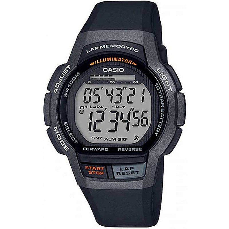 Relógio Casio Standard WS-1000H-1AVDF Preto - Radical Place - Loja ...