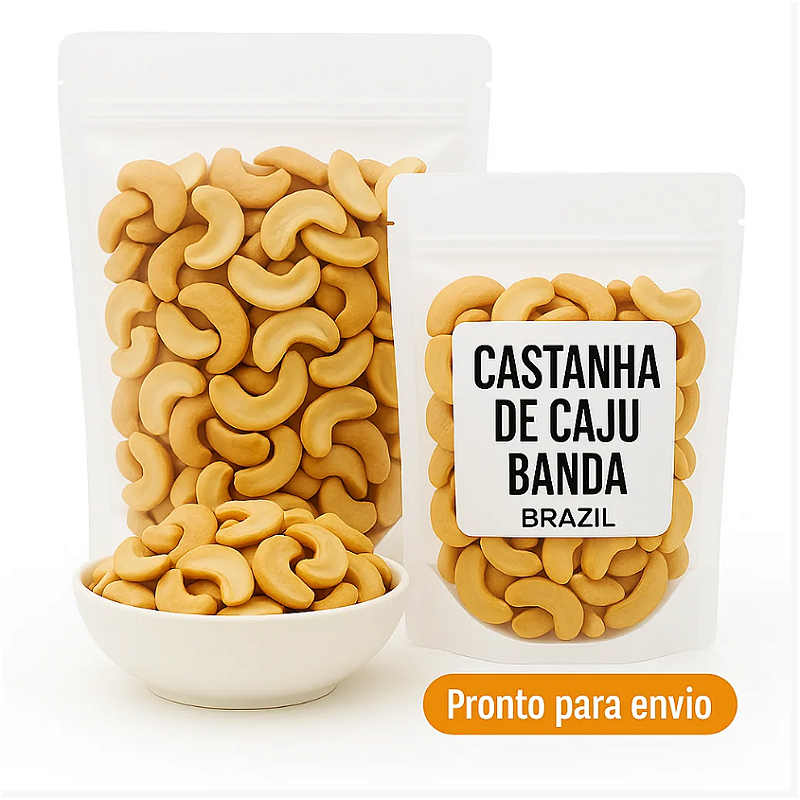 Castanha de Caju em Banda Salgada - ASM BRAZIL