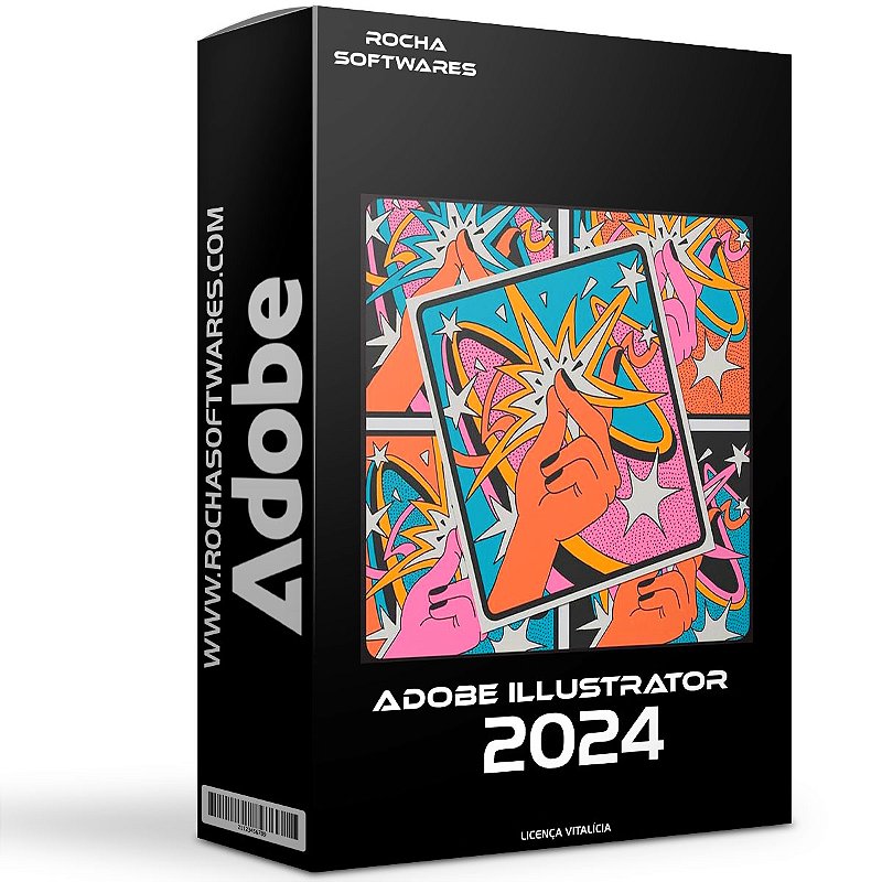Adobe Illustrator CC 2024 - Supremo Softwares