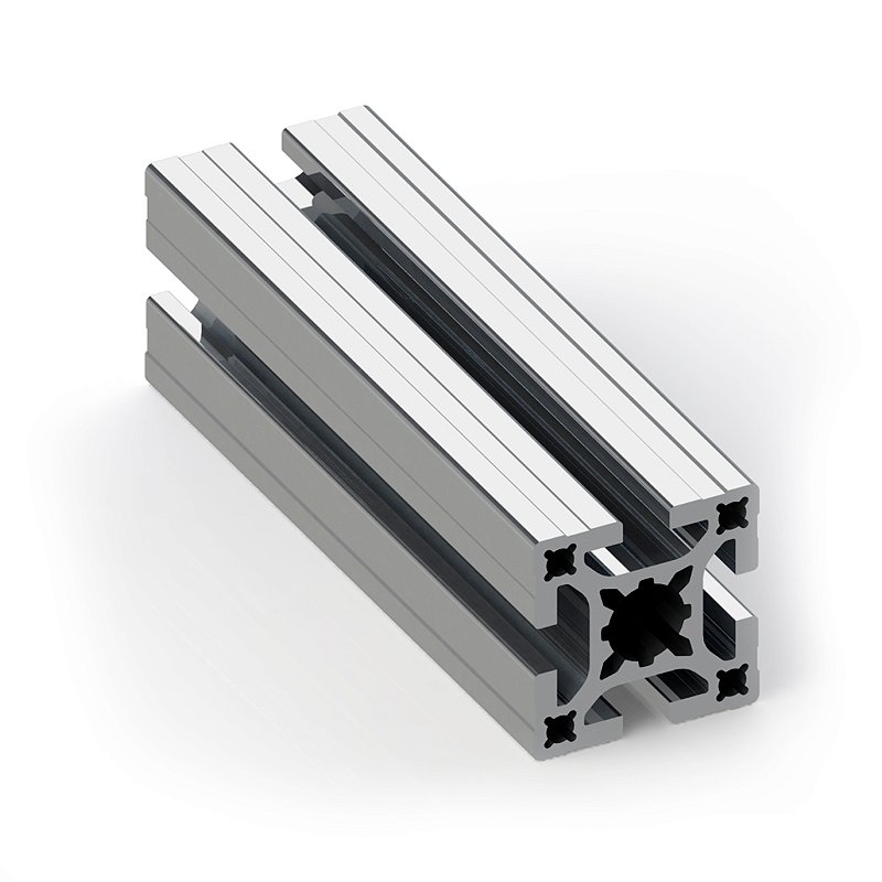 Perfil Estrutural em Alumínio 40x40 Reforçado - 5f Systems - Perfil ...