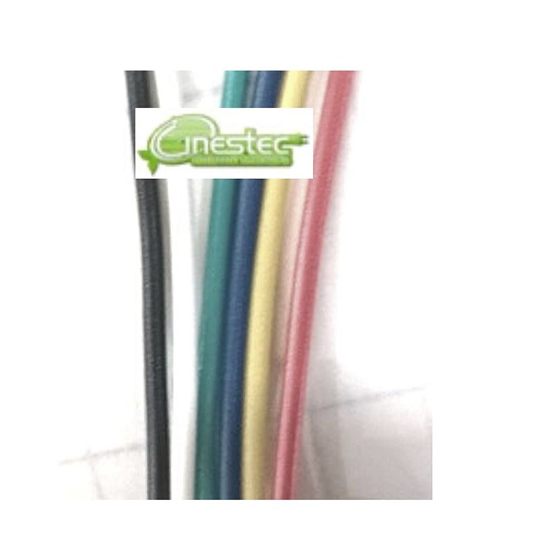 CABINHO FLEX 1,50mm 70° 300V PRETO - CINESTEC